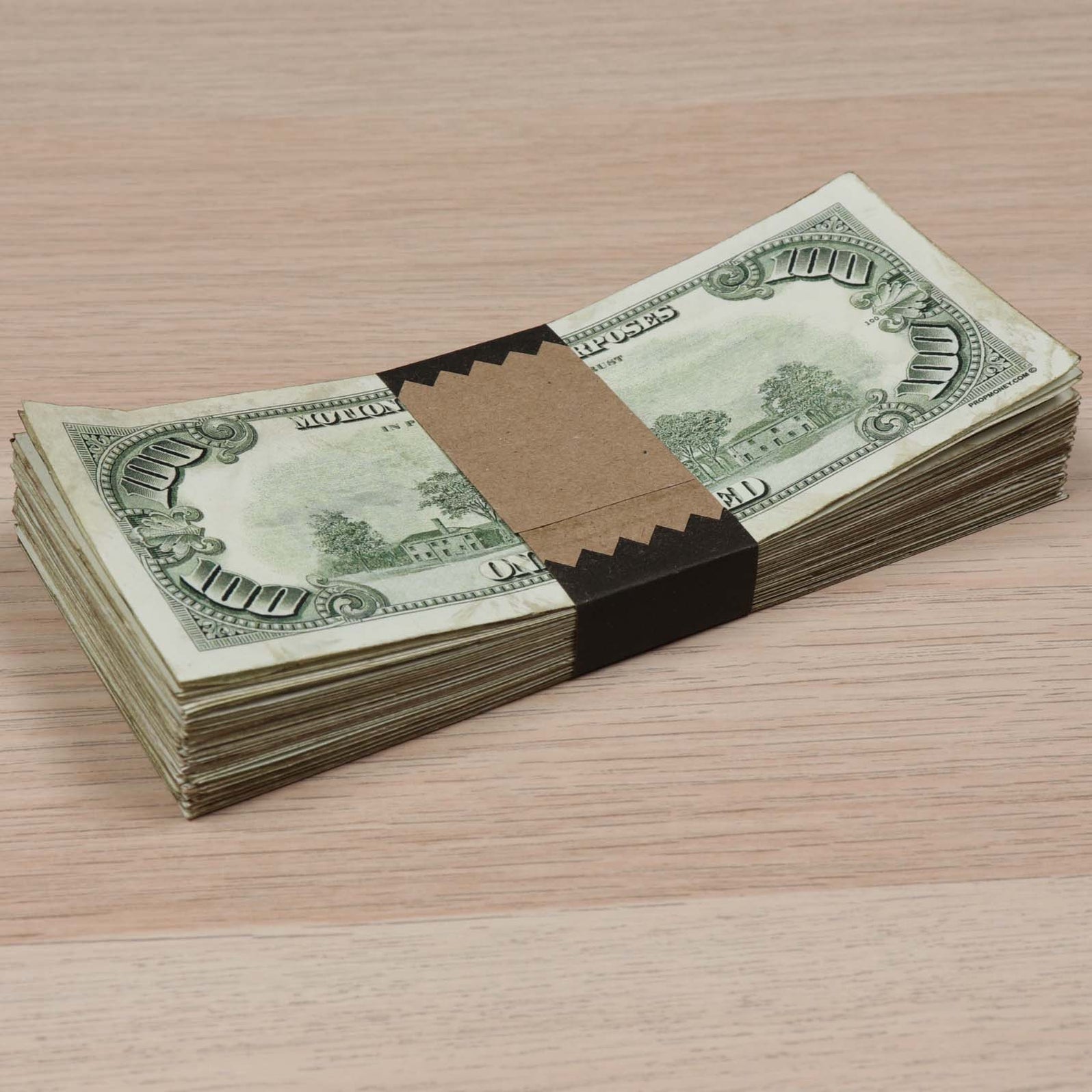 $30,000 RealAged™ Full Print 1990 Series Bundle - Prop Money