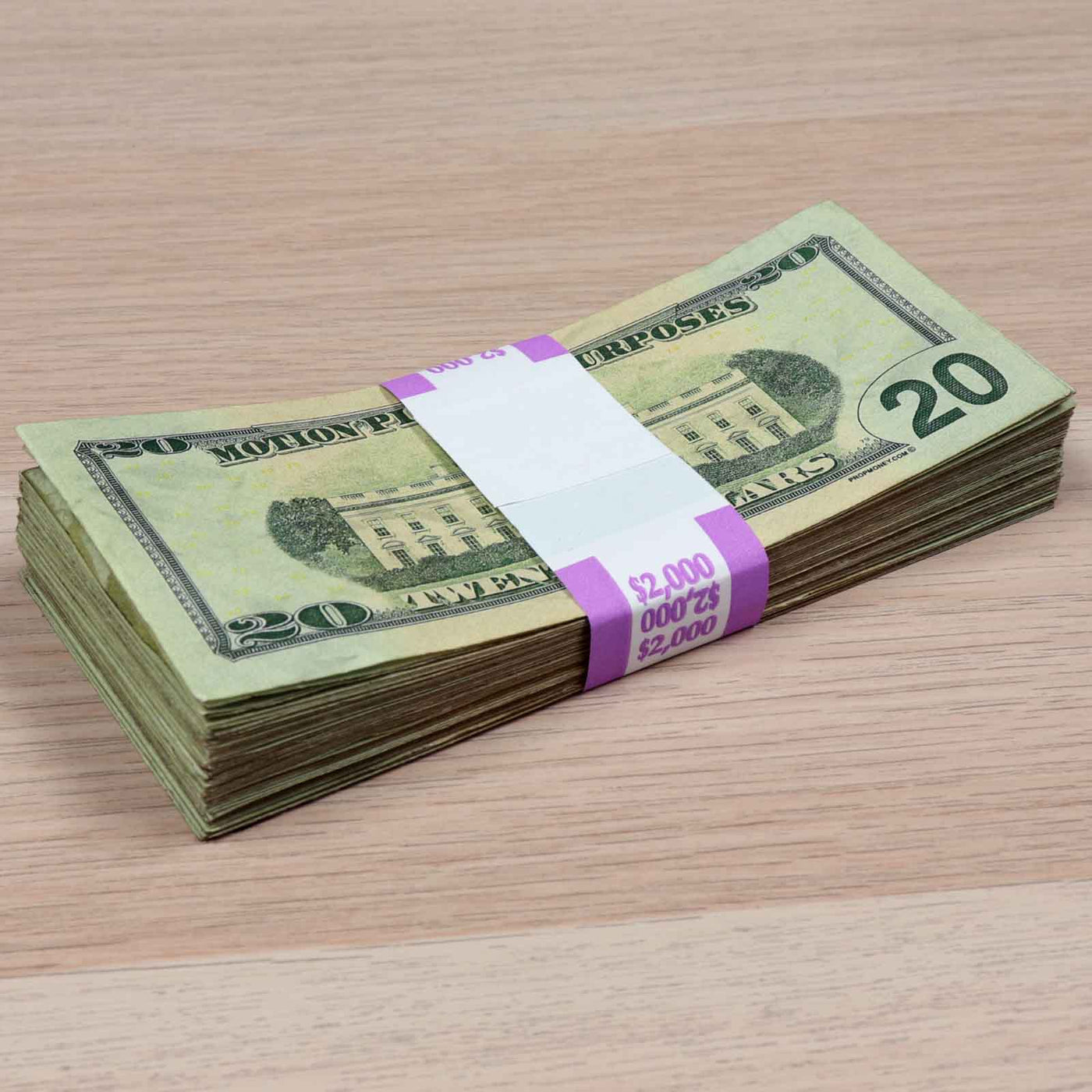 $6,000 RealAged™ Full Print New Series Bundle - Prop Money