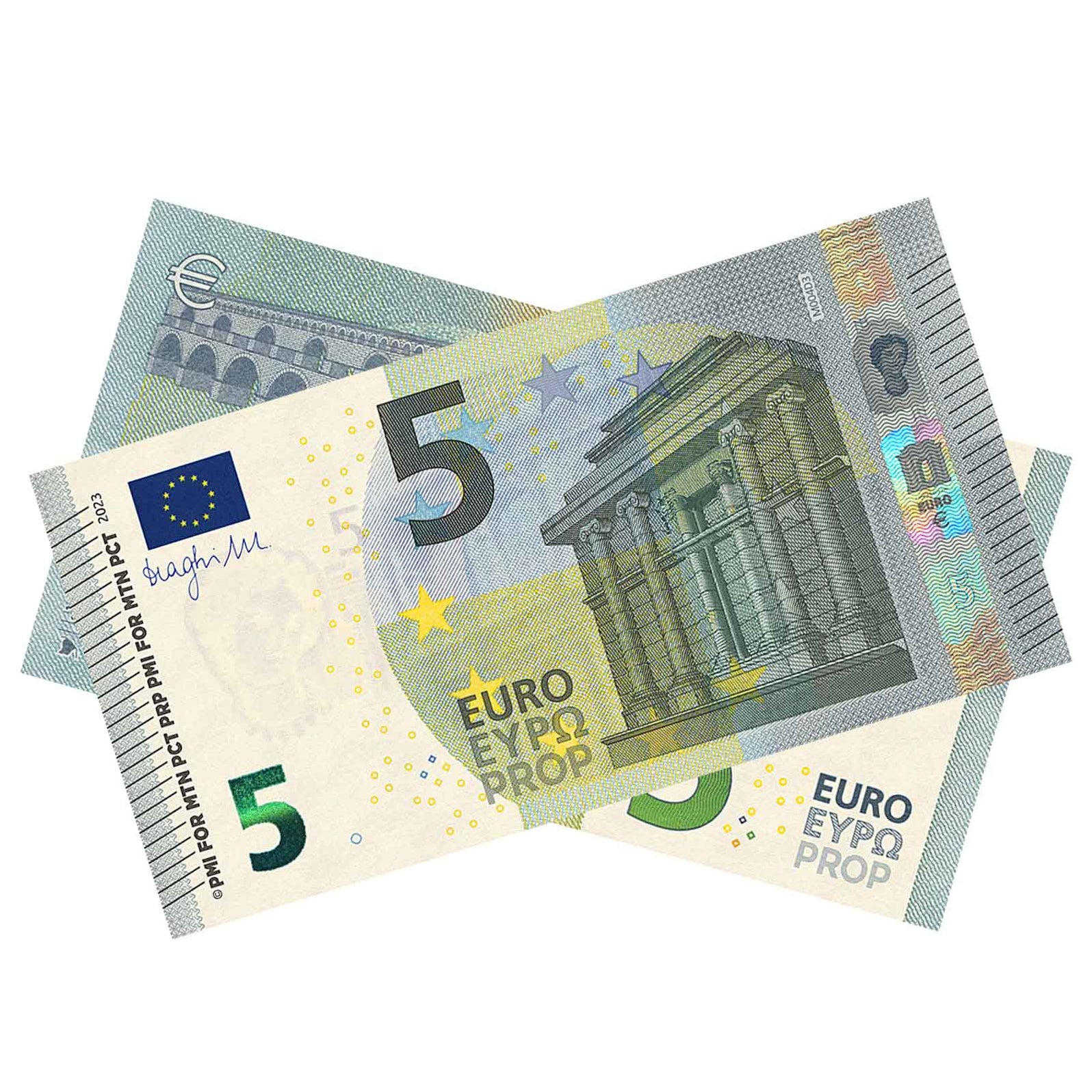 €5 Prop Euro Banknotes - Prop Money
