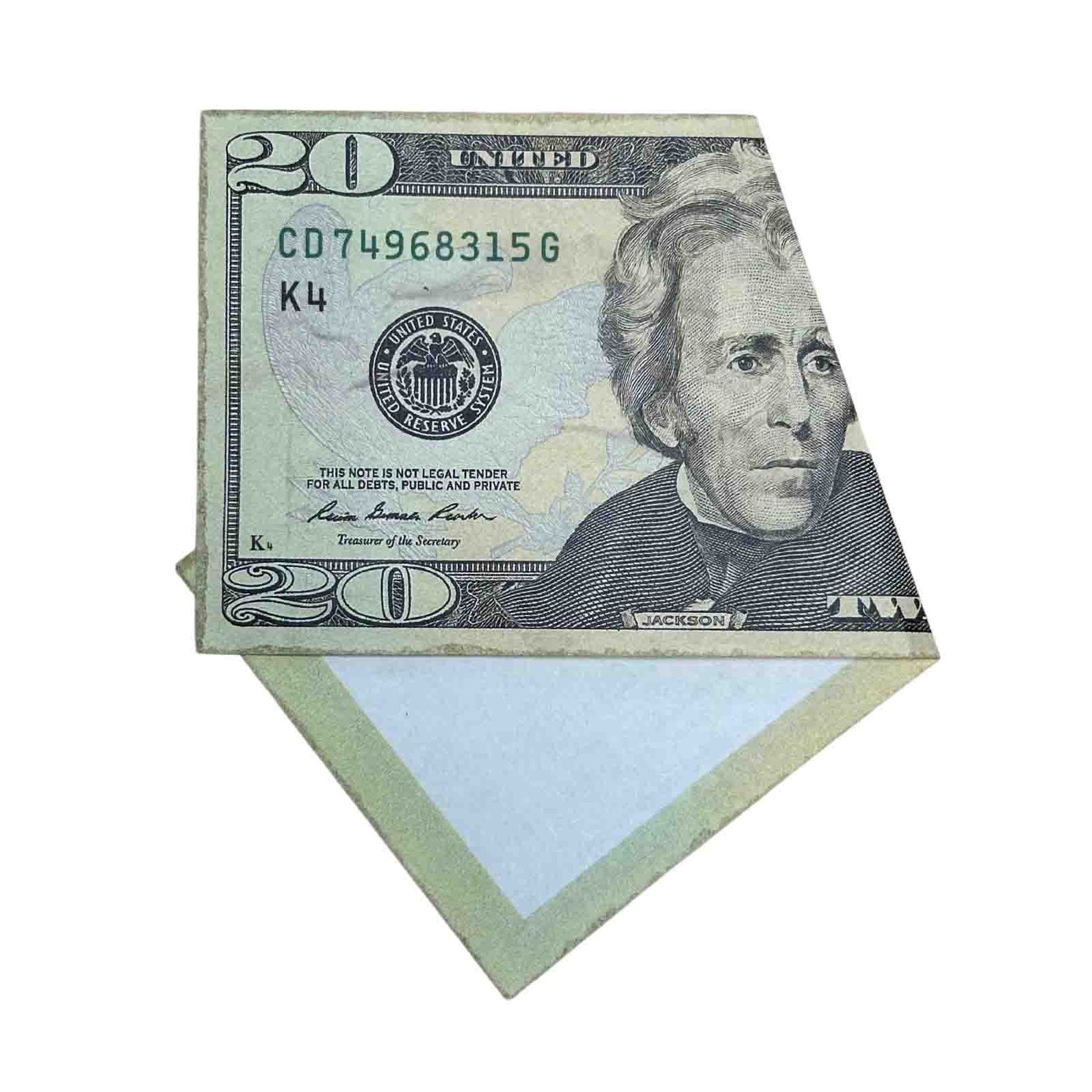 $20 Close-Up ️RealAged™ New Series Bills – Perfect for Realistic, Hero Prop