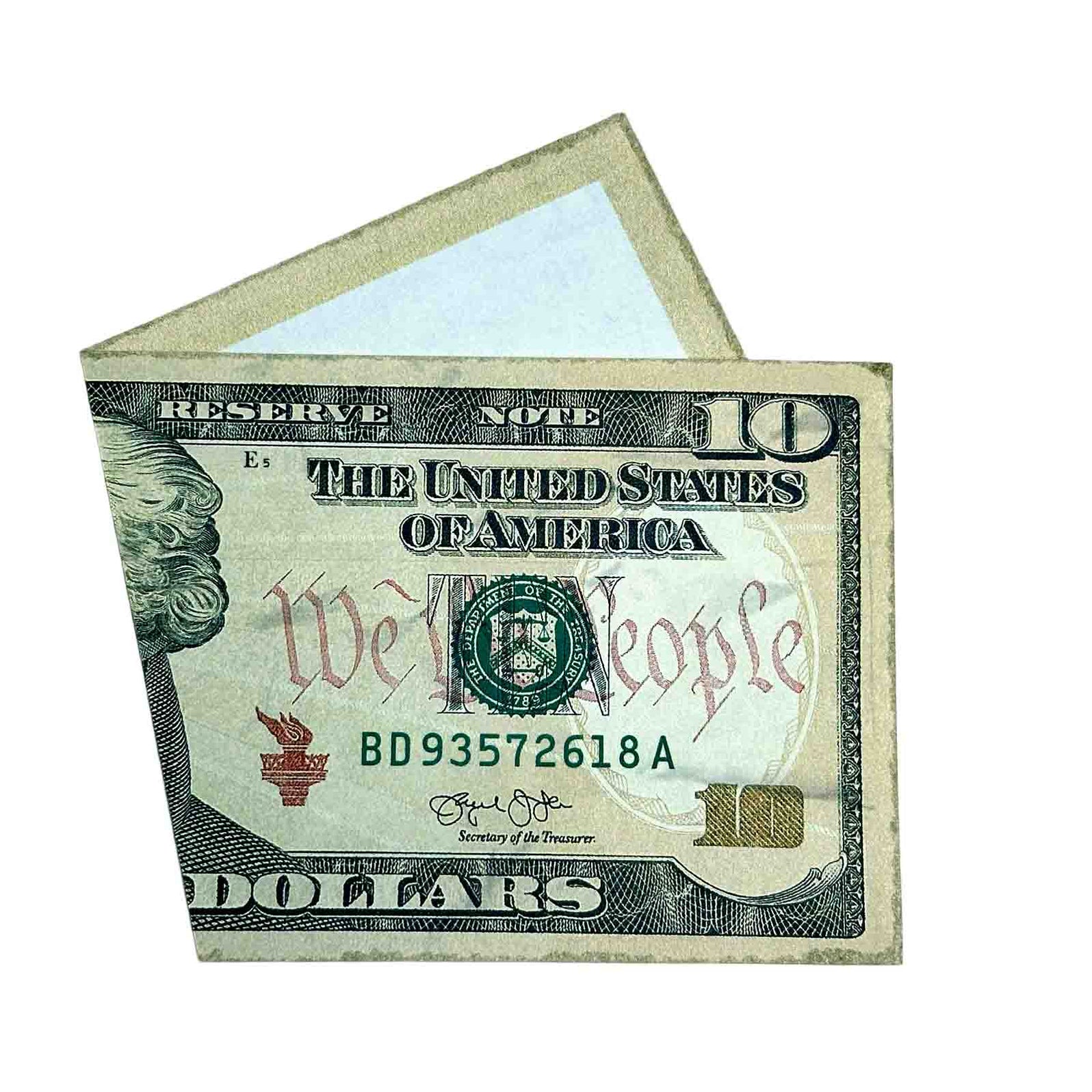 $10 Close-Up ️RealAged™ New Series Bills – Perfect for Realistic, Hero Prop