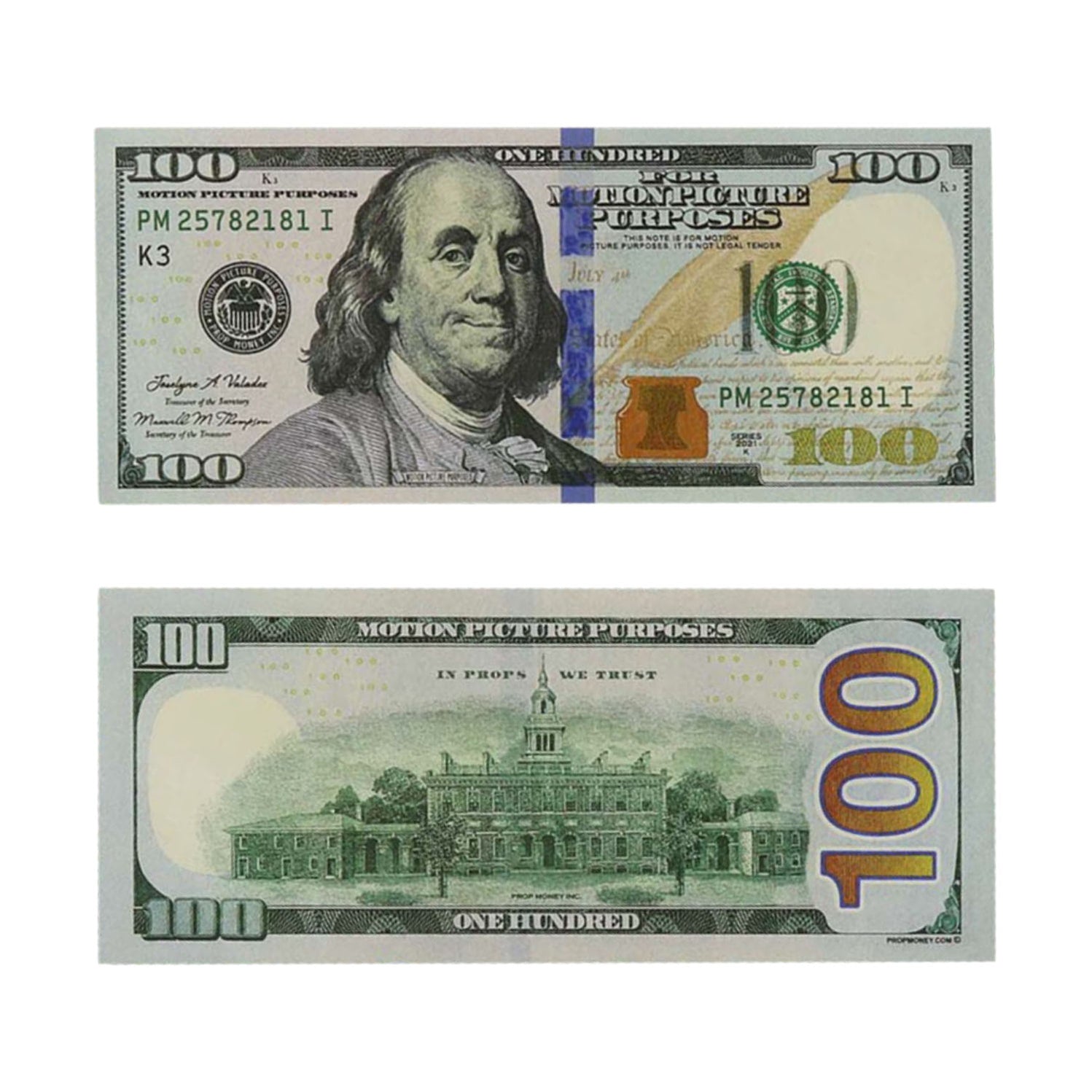$1,500 New Series Bills Mix - $20, $50, $100 - Prop Money
