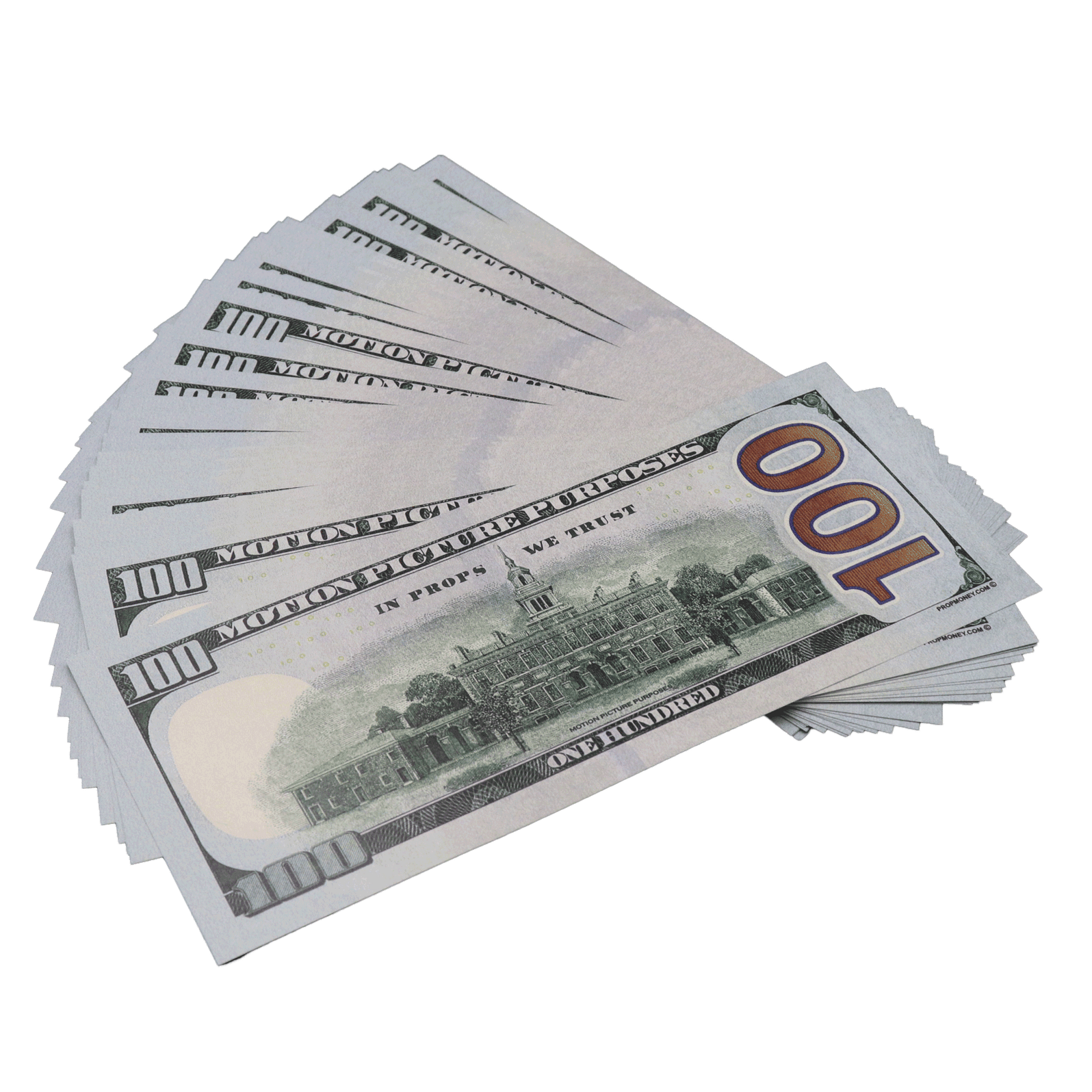 All Denomination Full Print New Series Bills Stack - Prop Money