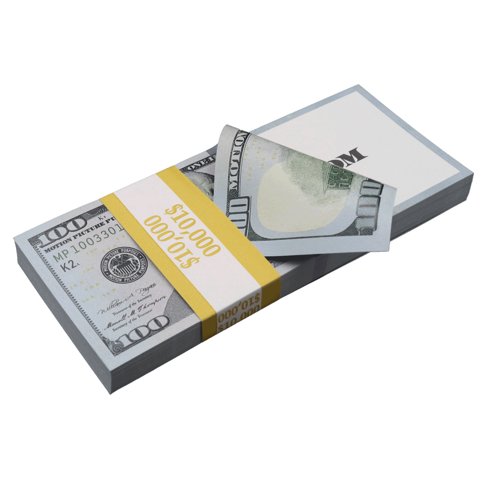 $50,000 New Series Prop Money Stacks - Prop Money