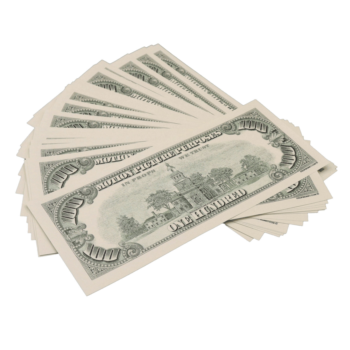All Denomination 1990 Series Full Print Mixed Bills Stack | Prop Money