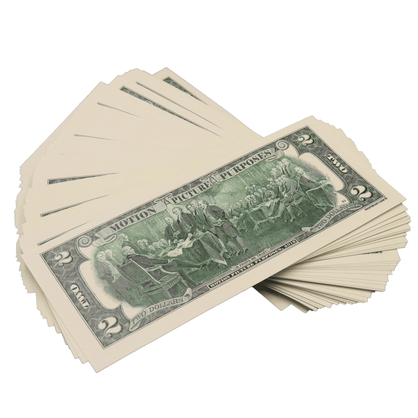 All Denomination 1990 Series Full Print Mixed Bills Stack | Prop Money