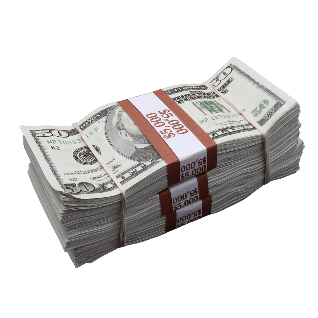 Full Print Aged Prop Money Stacks — Prop Money Inc.