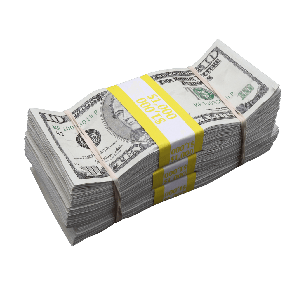 Full Print Aged Prop Money Stacks — Prop Money Inc.