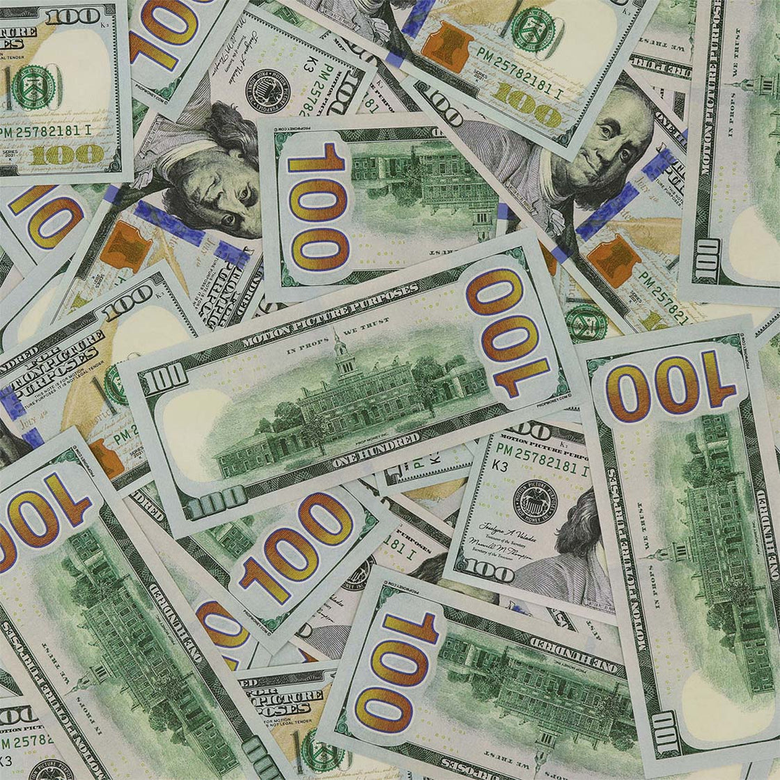 $500,000 Full Print Prop Money & Briefcase - Prop Money