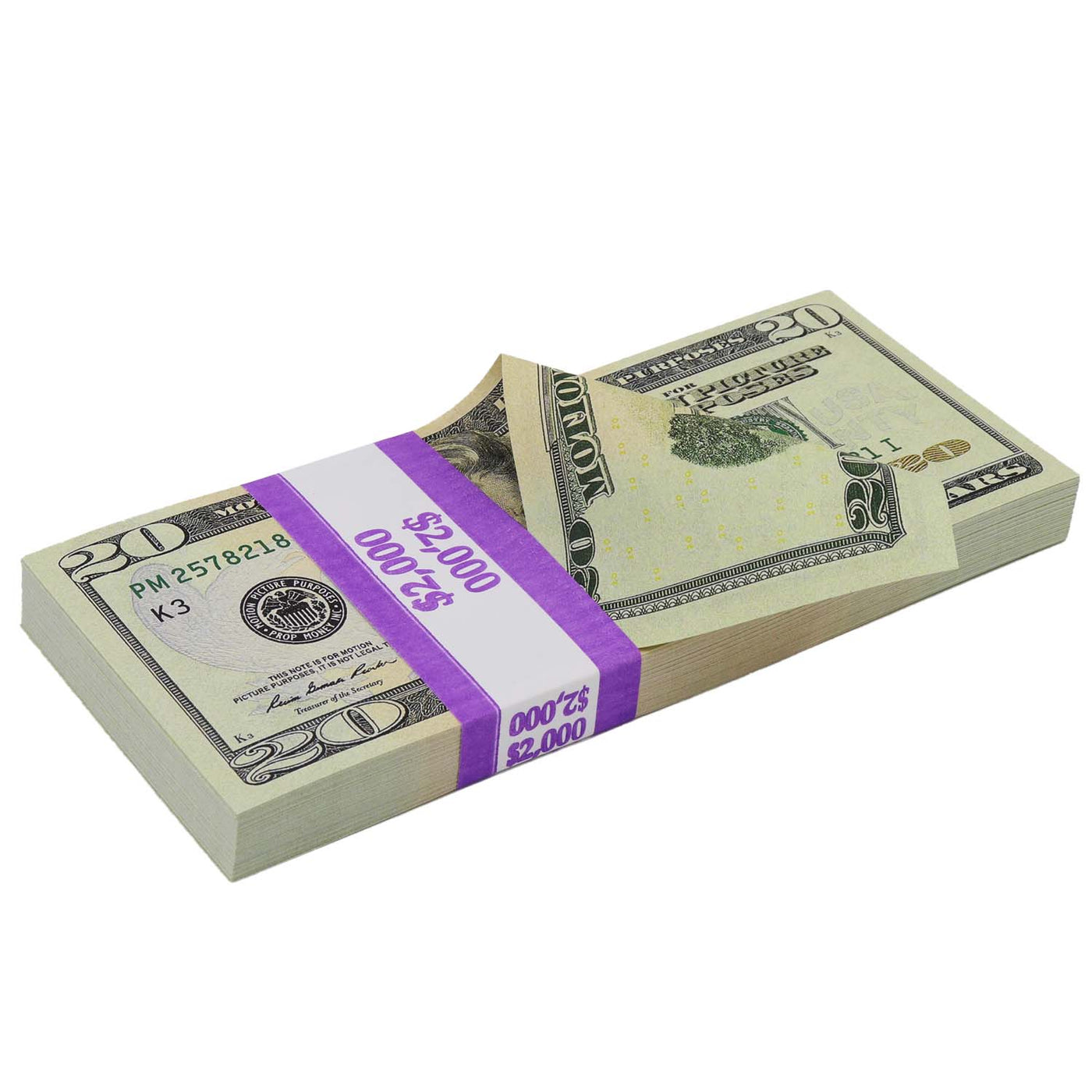 $17,000 Full Print New Series Stacks Mix - Prop Money