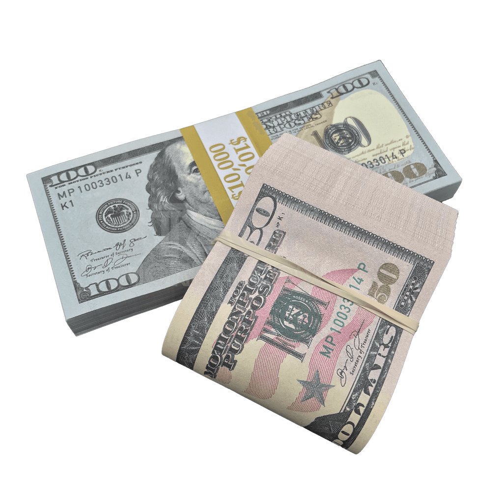 Prop Money Mixed Bills, Stacks, & Fat Bands — Prop Money Inc.